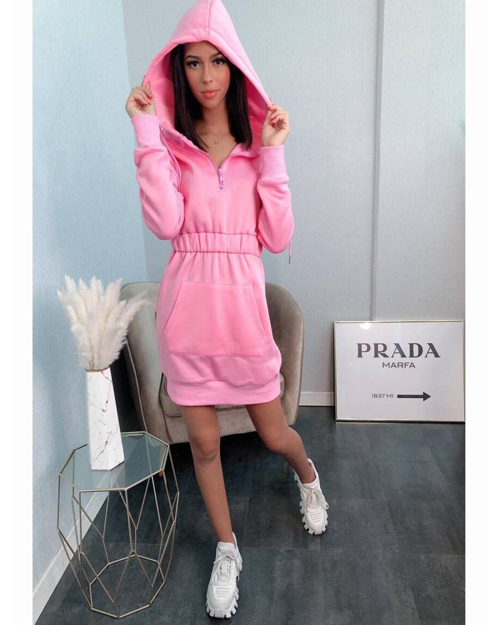 Kleid Emma & Ashley - Sweat Hoodie - RosaToutes les Robes